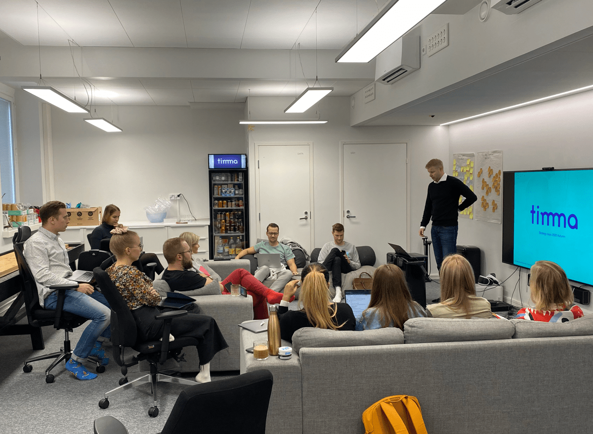 Working at Timma - Timma