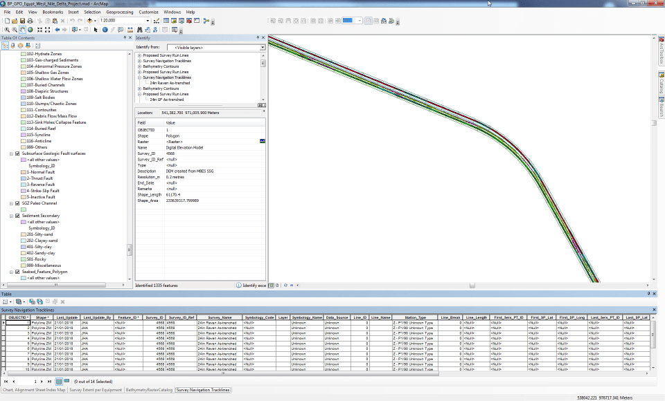 Offshore Survey Data Processing - Andrews Survey